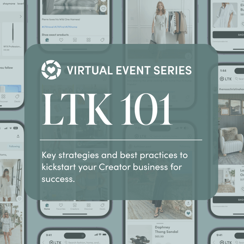 You applied to be an LTK Creator! Here are your next steps.