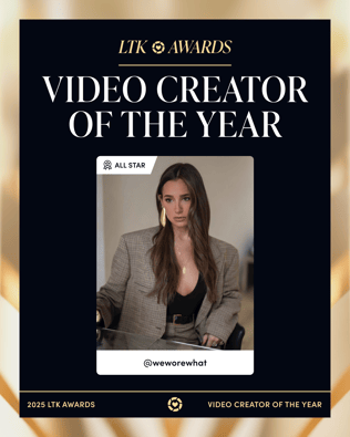 LTK Announces 2025 LTK Award Winners at Annual Creator Conference