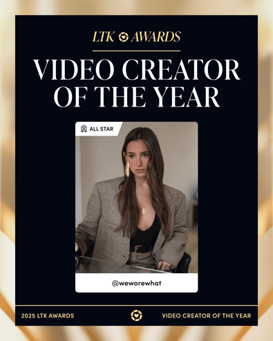 LTK Announces 2025 LTK Award Winners at Annual Creator Conference