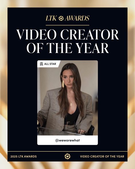 LTK Announces 2025 LTK Award Winners at Annual Creator Conference