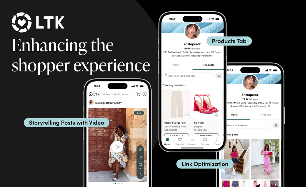 Creator Commerce™ Platform, LTK, Unveils New Updates to LTK Shop for ...
